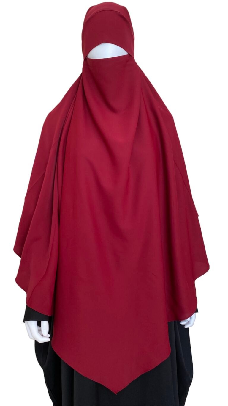 V-SHAPED KHIMAR - Kikishines